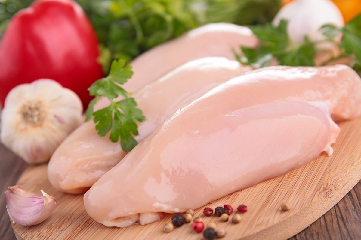 Chicken, Breast, Boneless-Skinless, (24) 6 oz breasts – Sierra Meat ...